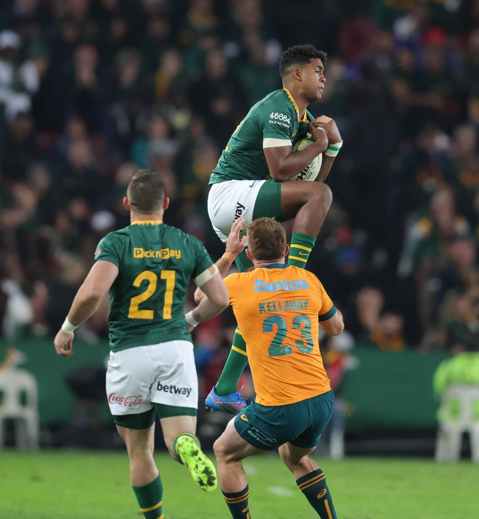 Canan Moodie will exchange the couch and the blanket for the real deal against All Blacks