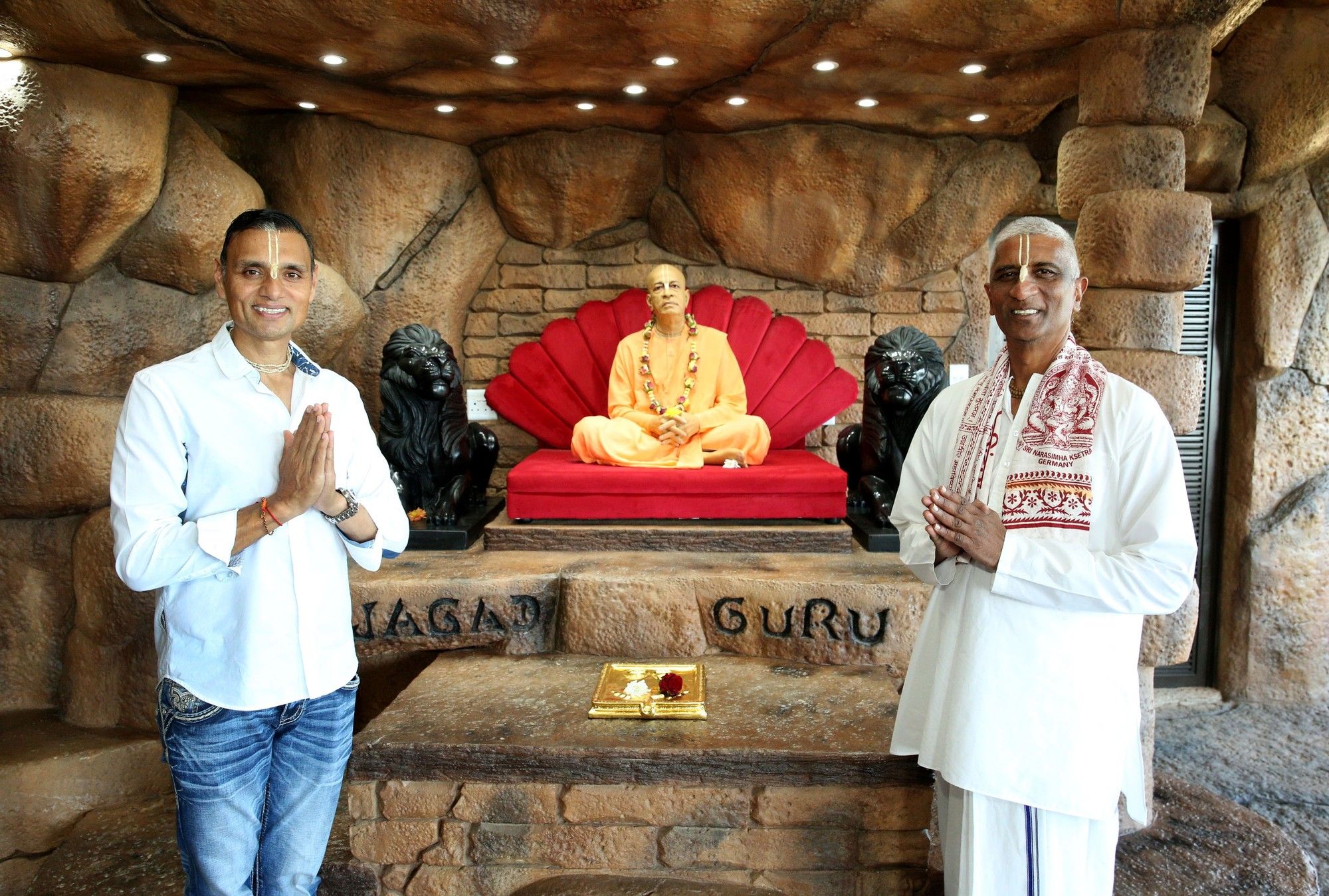 Cave temple erected in Verulam