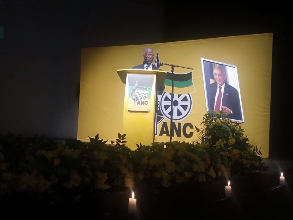 WATCH: Thabo Mbeki scorches ANC in Pahad memorial tribute, says no ...
