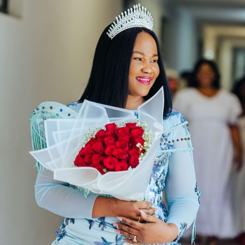 LOOK: Queen Nomzamo Myeni reveals moments from her enchanting bridal shower