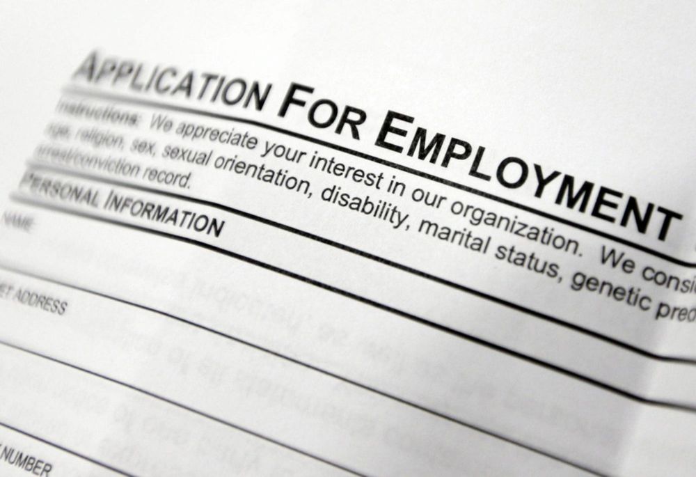 Fewer people without jobs