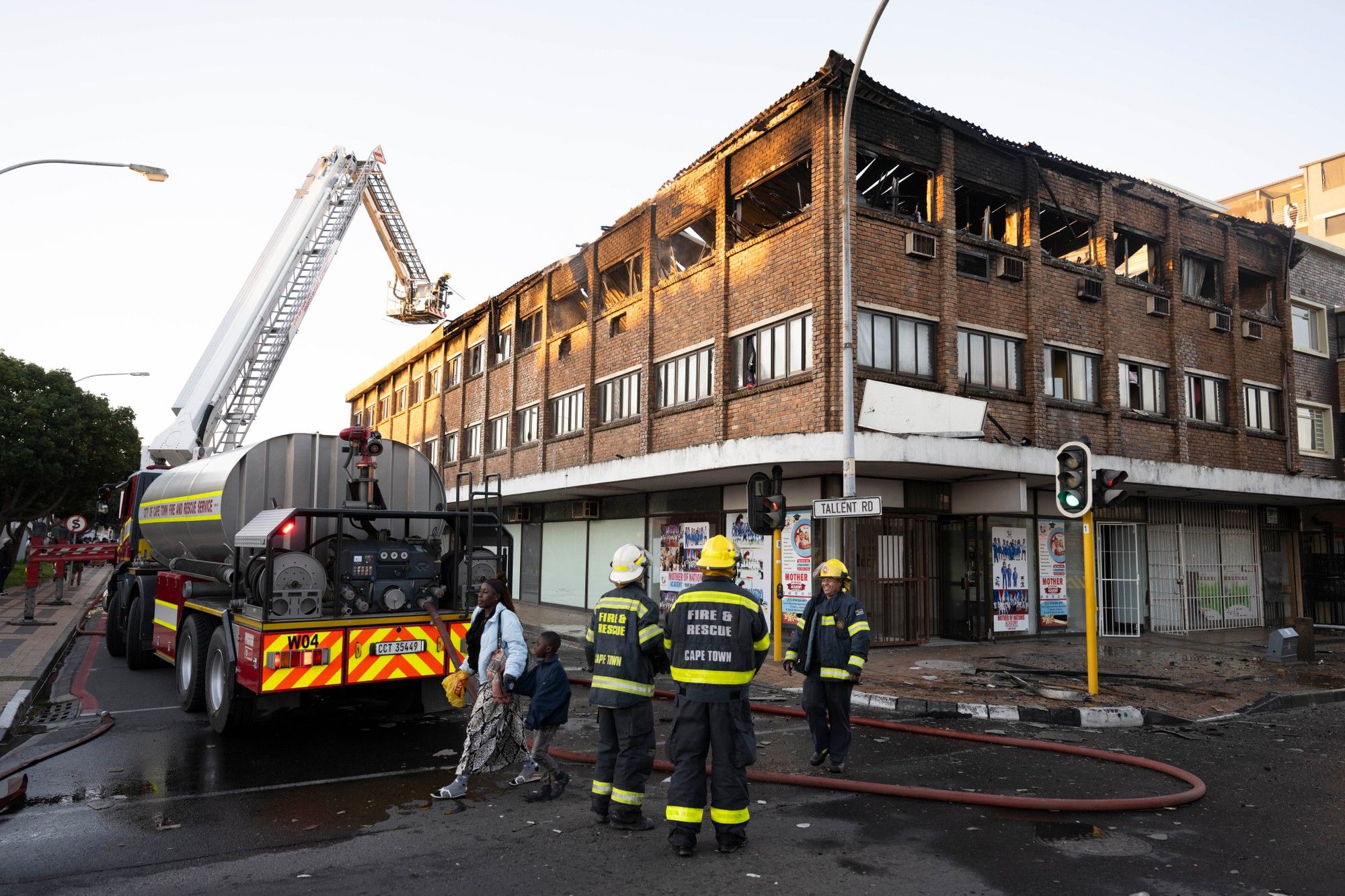 Child dies in fire at Parow residential building