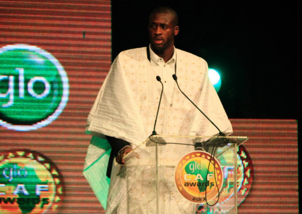 Toure wins third Caf award