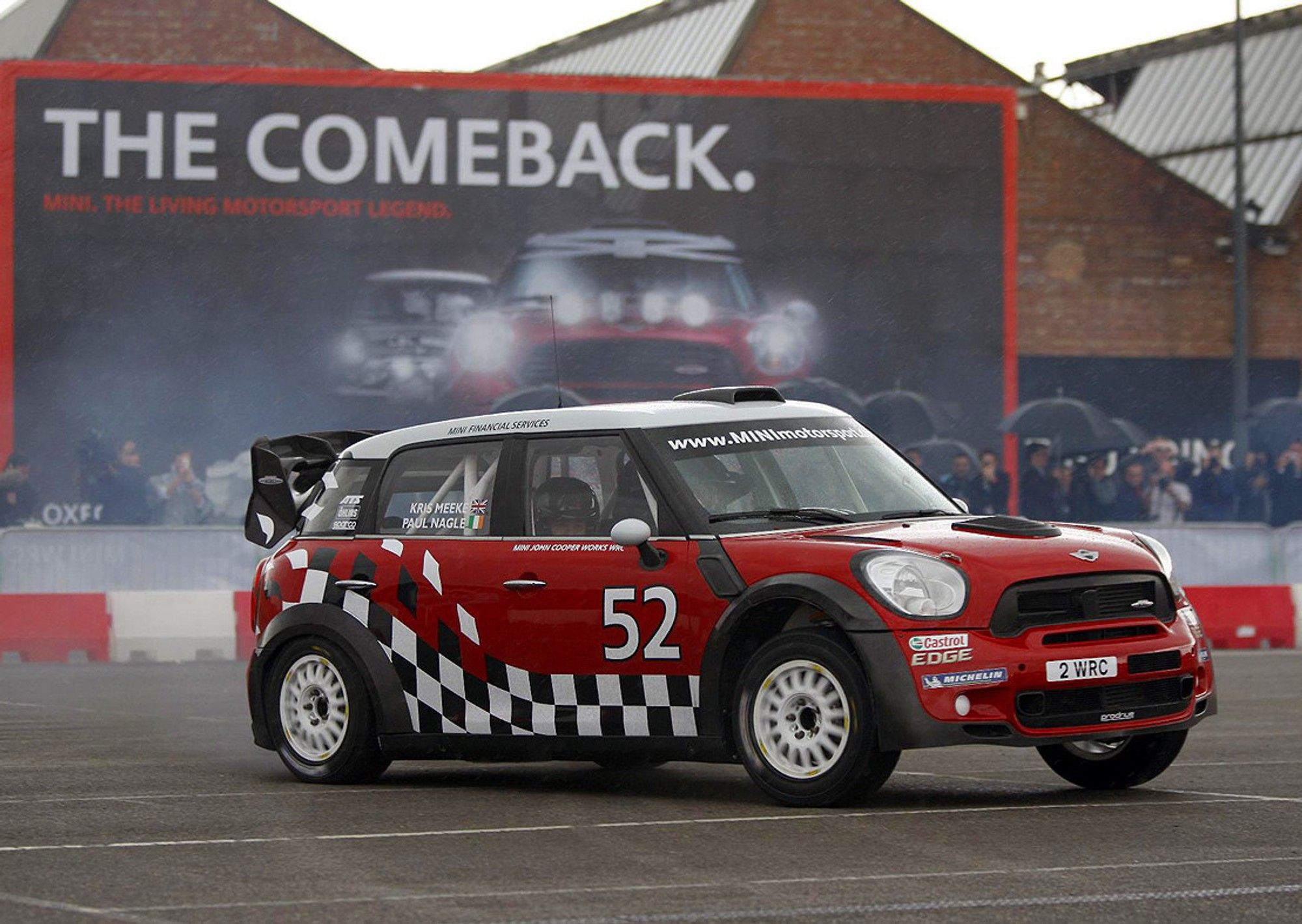 Mini launches WRC contender