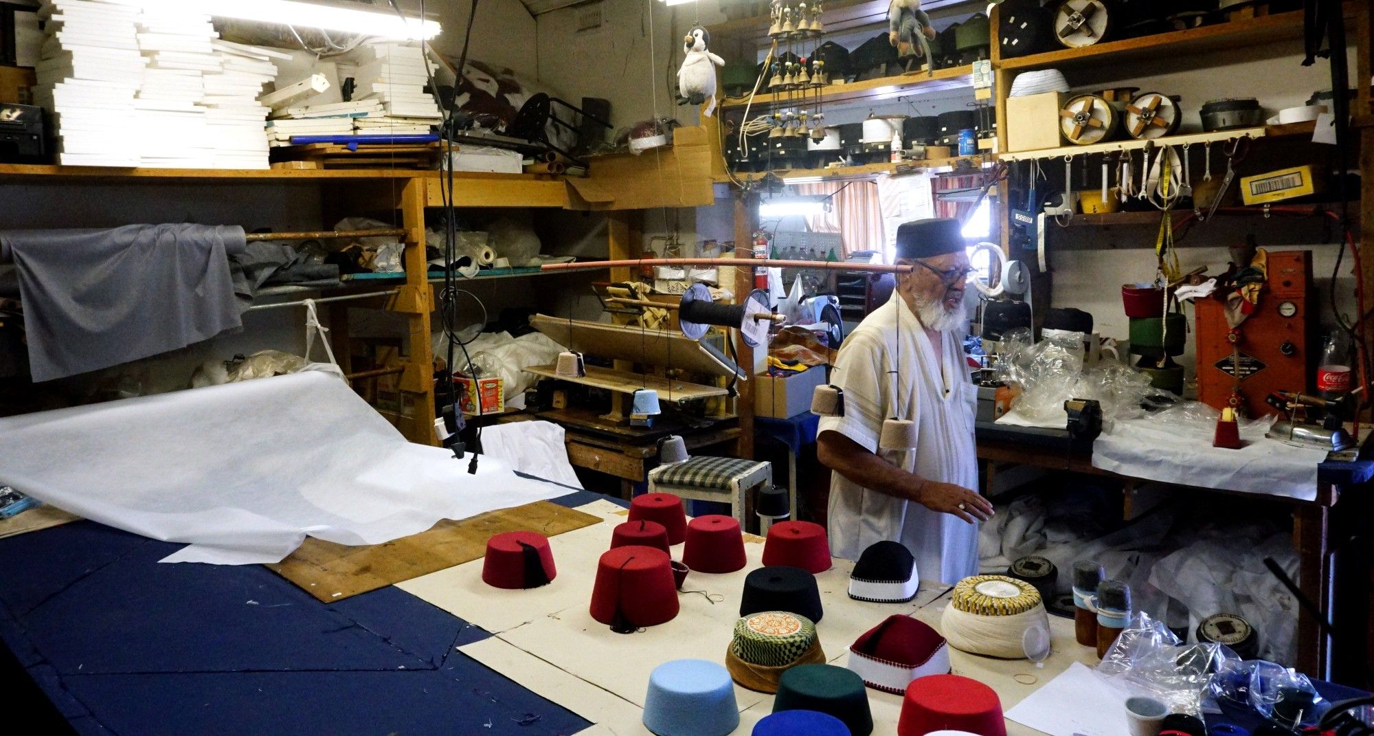 Last of his kind: Traditional fez maker in Kensington hangs up his hat