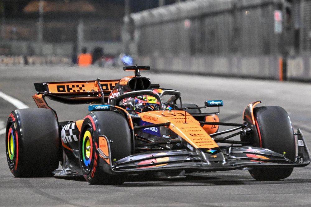 McLaren seize early edge over Red Bull in Singapore free practice ...