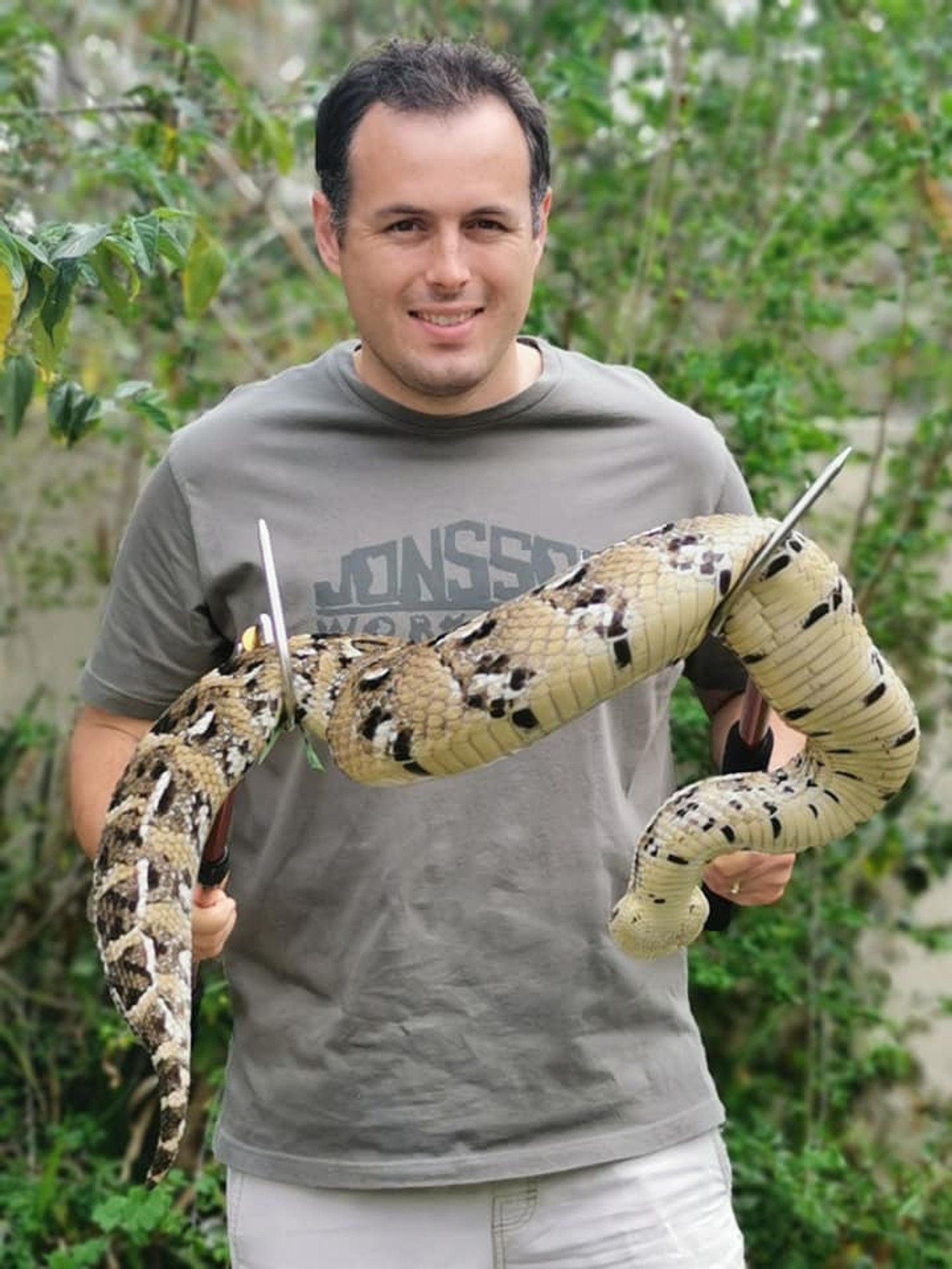 Meet Durban's snake rescuer Nick Evans, who claims they are not dangerous