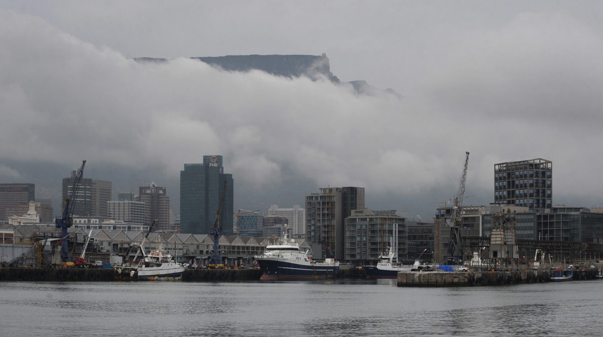 DOUBLE COLD FRONT HITS CAPE