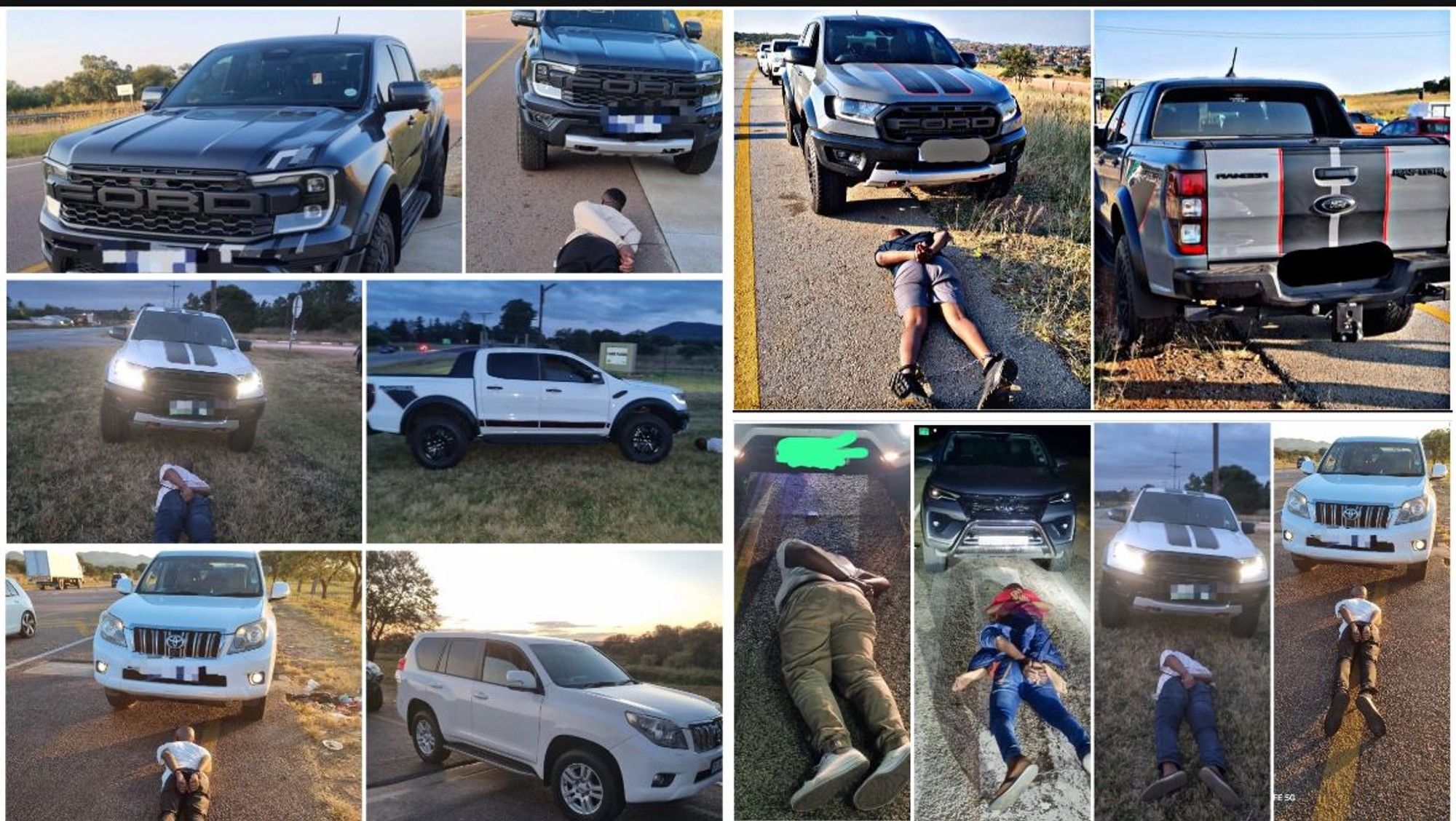LOOK: 20 high-powered vehicles worth R17 million, stolen in Gauteng ...