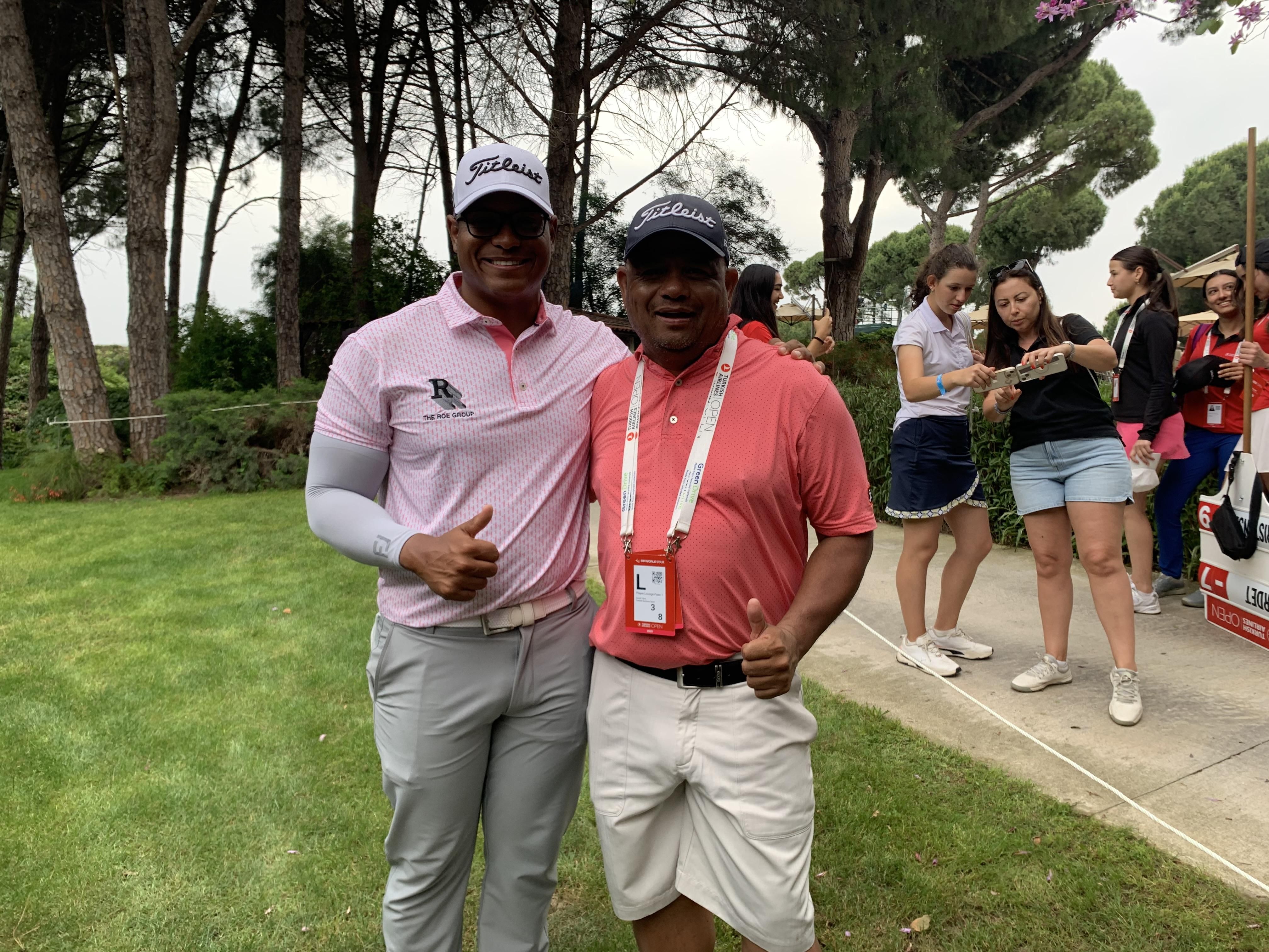 The life of a professional golfer is no laughing matter . . . just ask ...