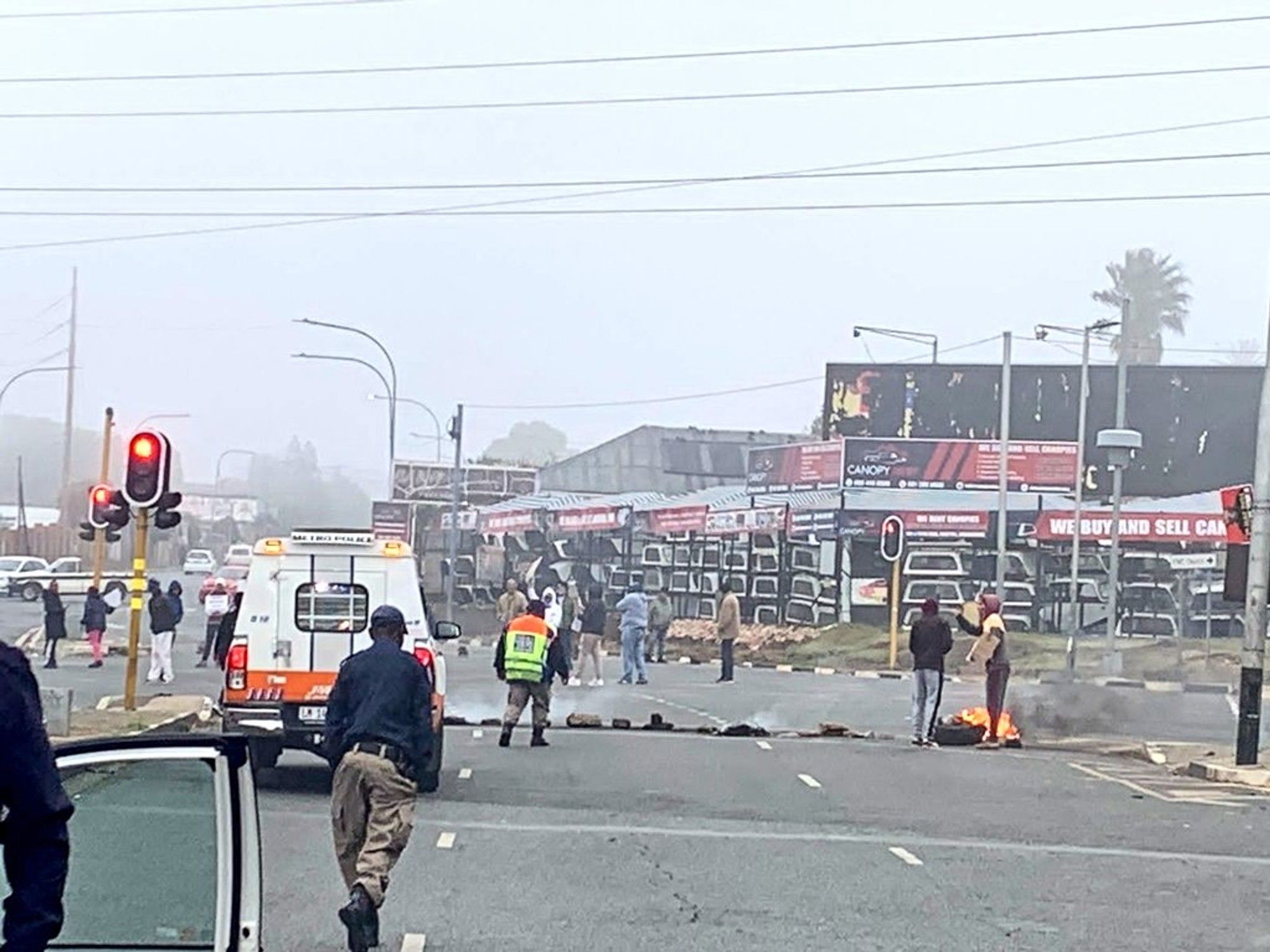 Gauteng residents protest amid severe water shortages, Rand Water warns ...