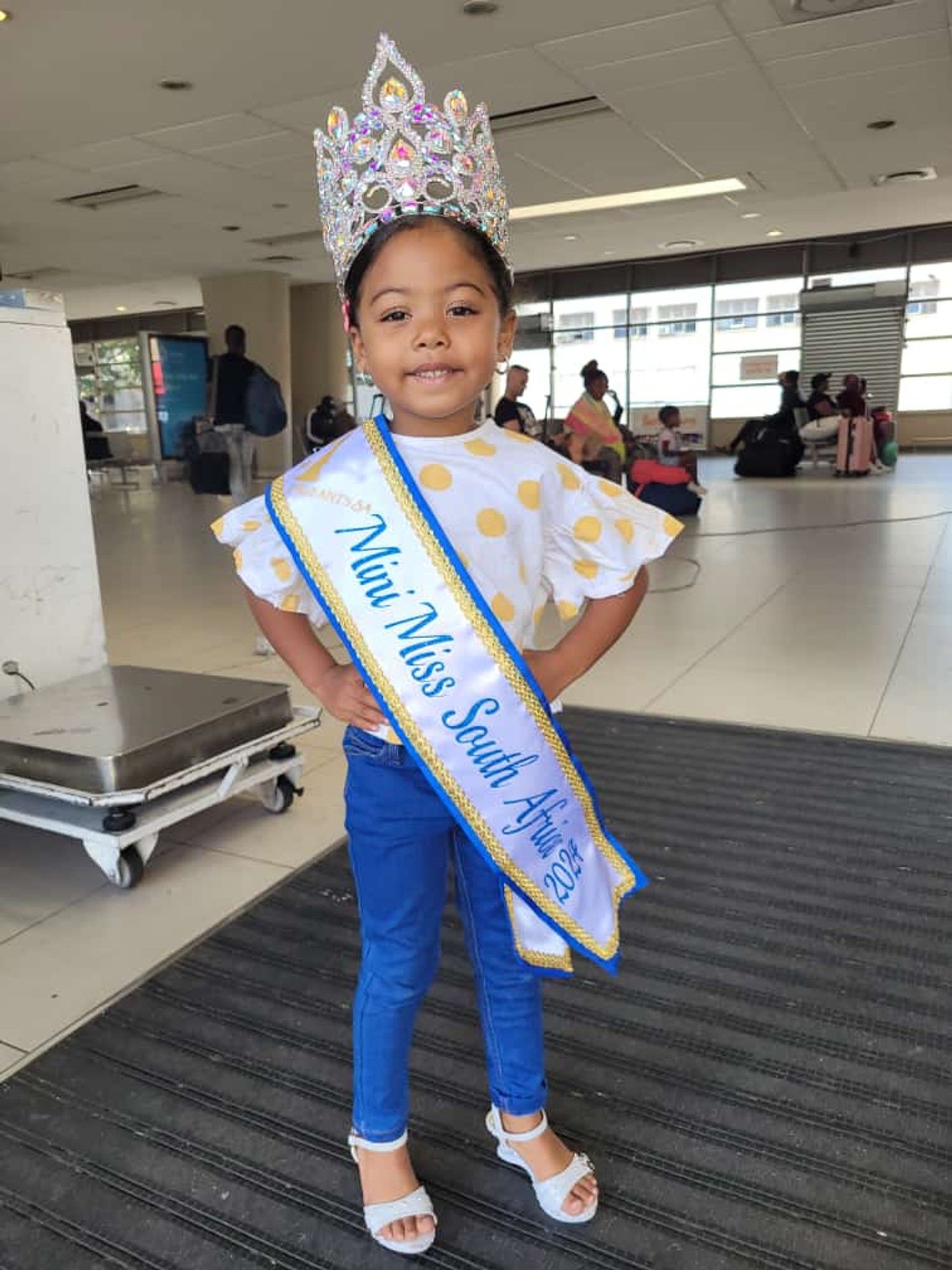 LOOK: Atlantis beauty queen brings home Mini Miss South Africa 2024 title