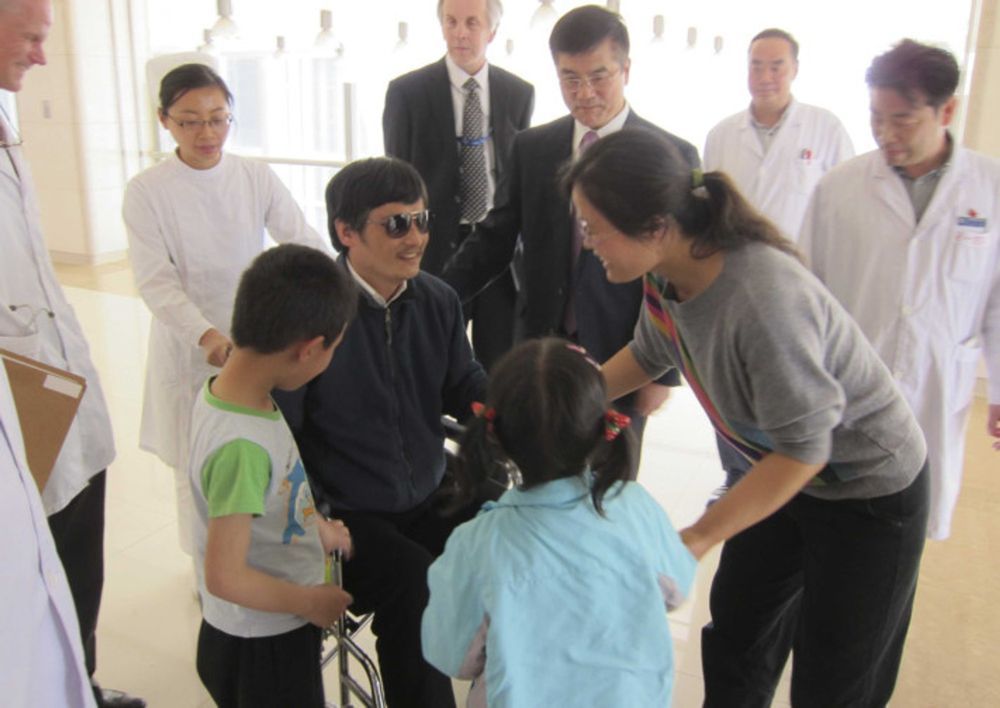 Chinese activist worried about his safety