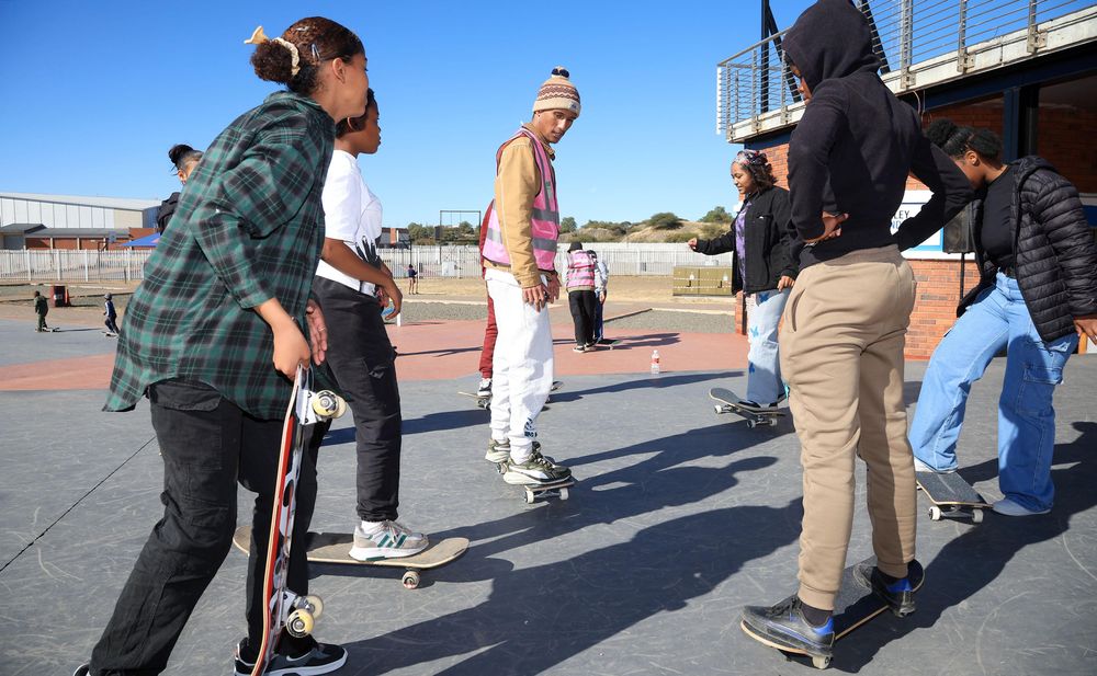 Boipelo Awuah’s Winter Skateboarding Workshop empowers Kimberley girls