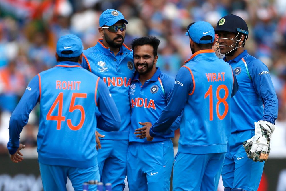 Jadhav strikes for India in Champions Trophy semi-final