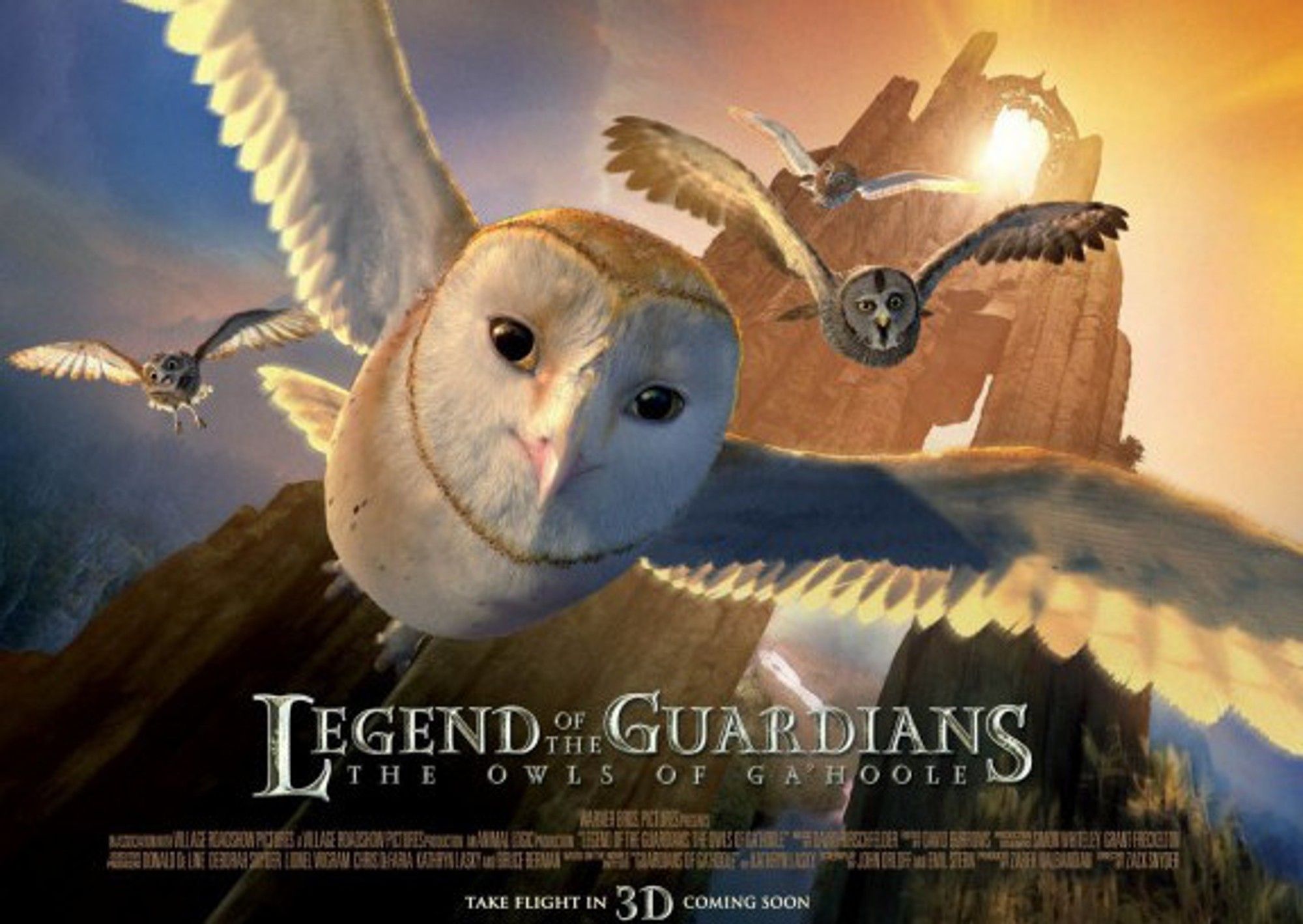 Legend of the Guardians trailer