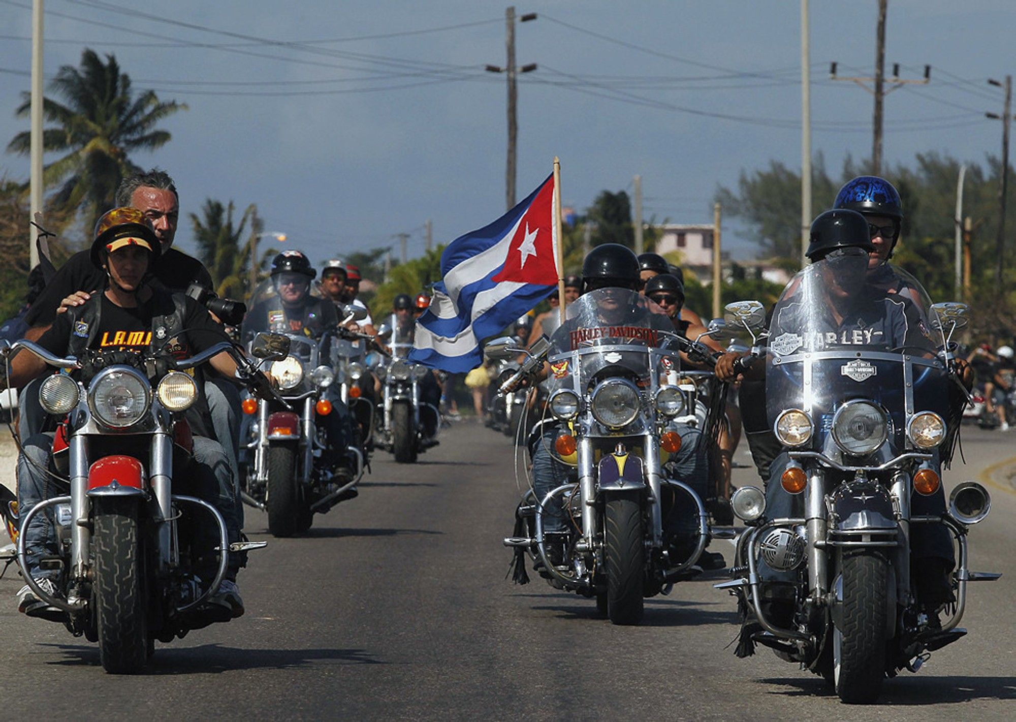 Cuban 'Harlistas' celebrate in style