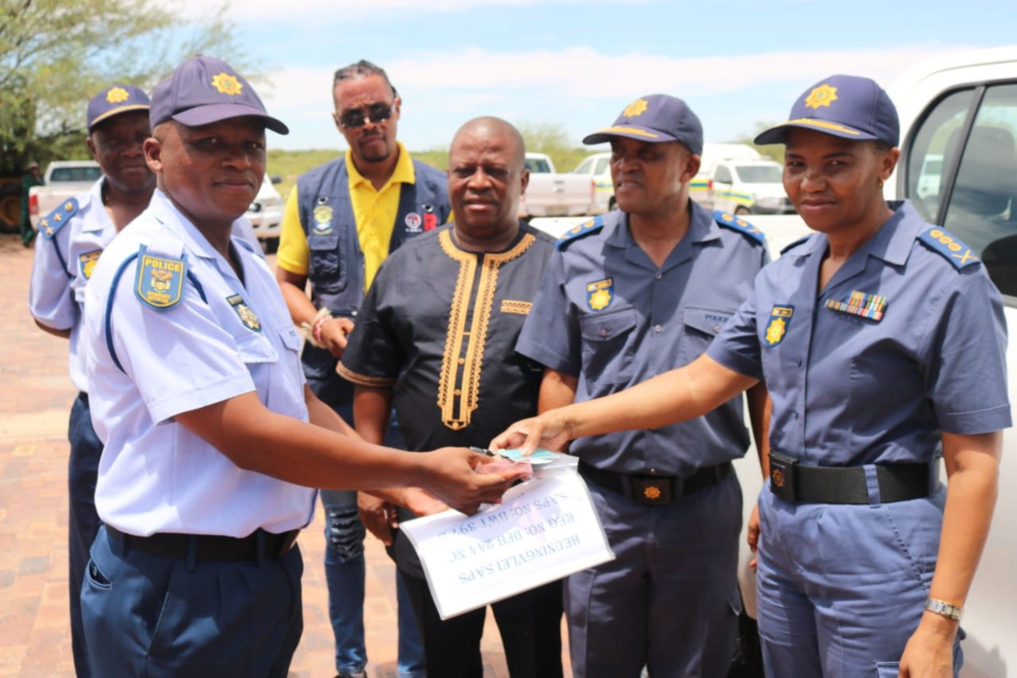 JTG police station receive donations to spruce up their victim friendly ...