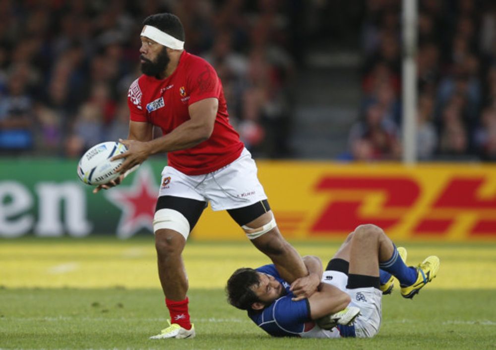 Tonga beat gritty Namibia