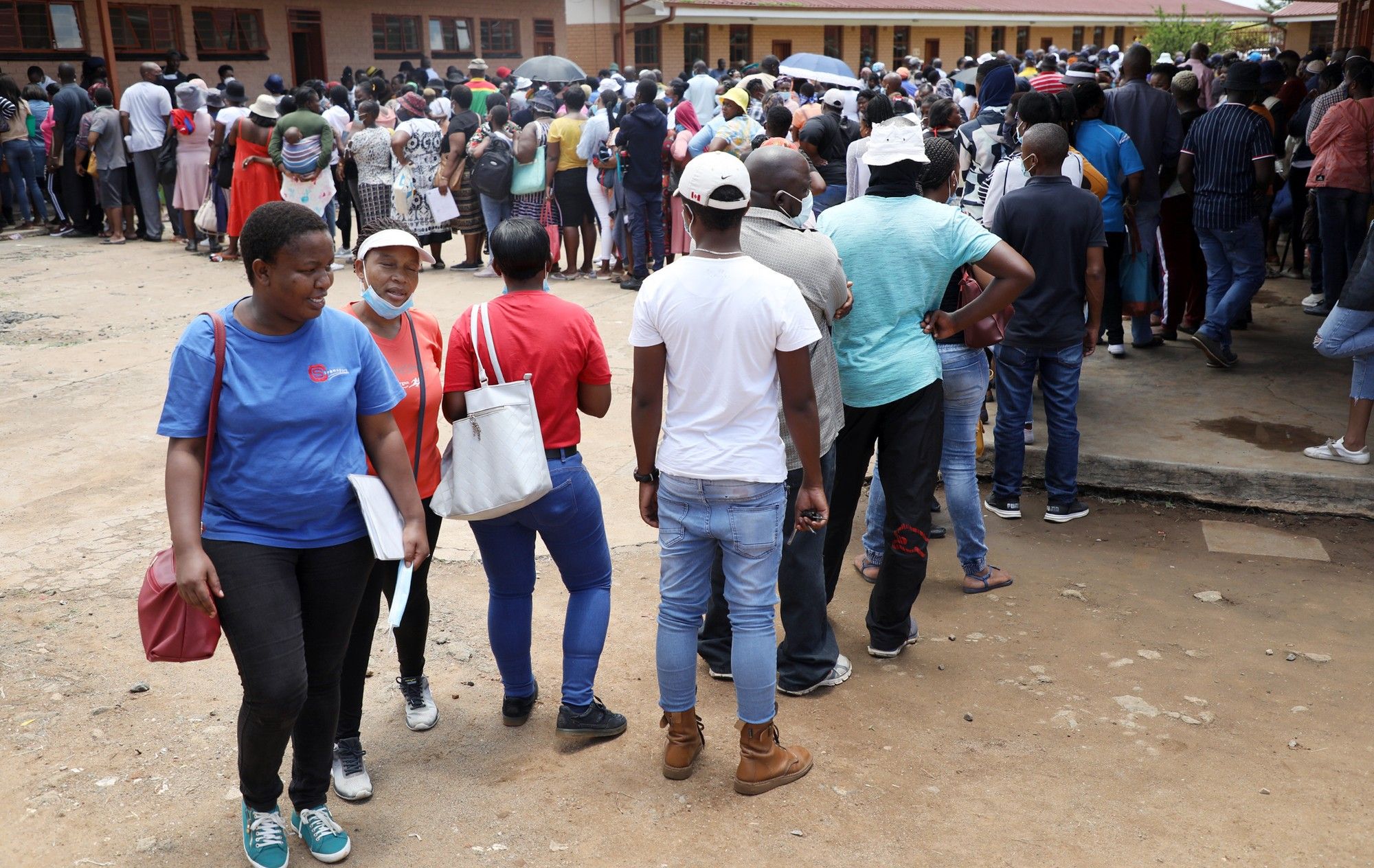 Frustrated parents demand children be placed in schools