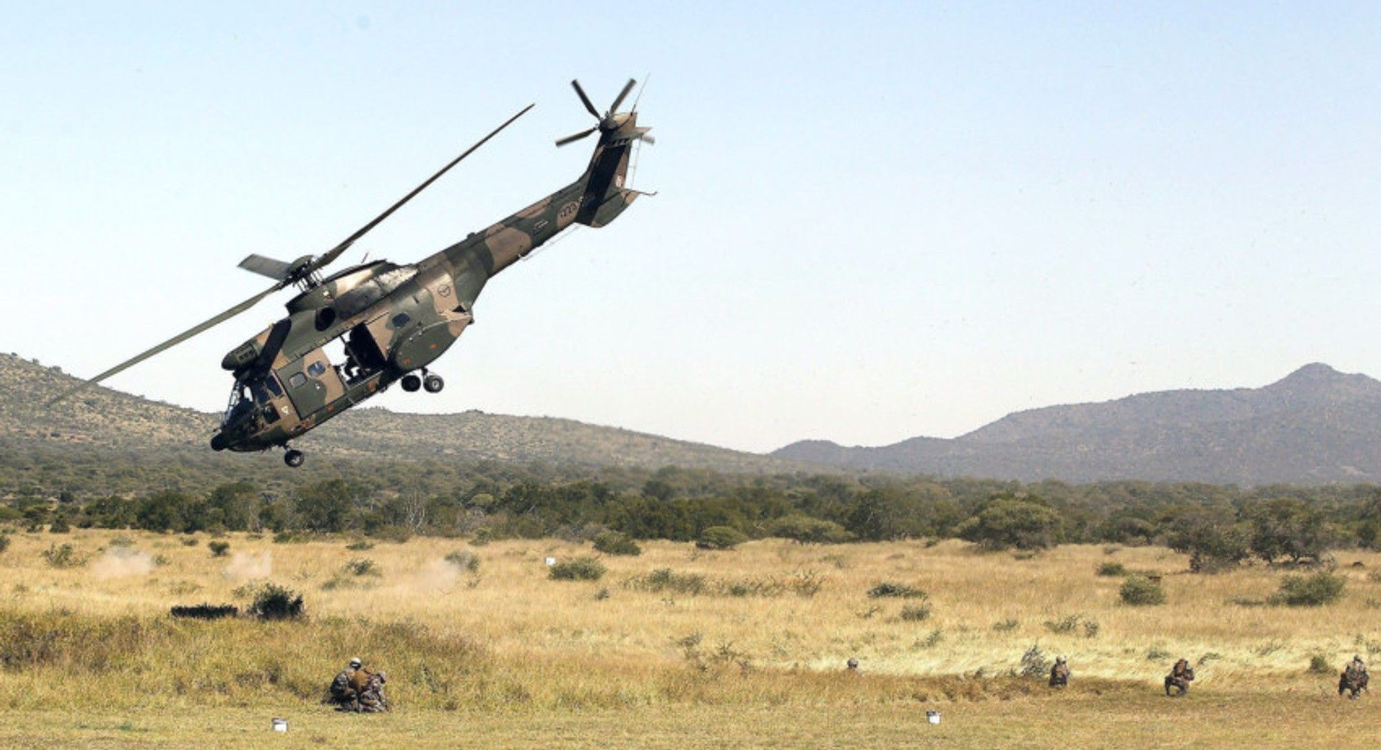 SANDF Oryx helicopter comes under attack in DRC, one soldier dead ...
