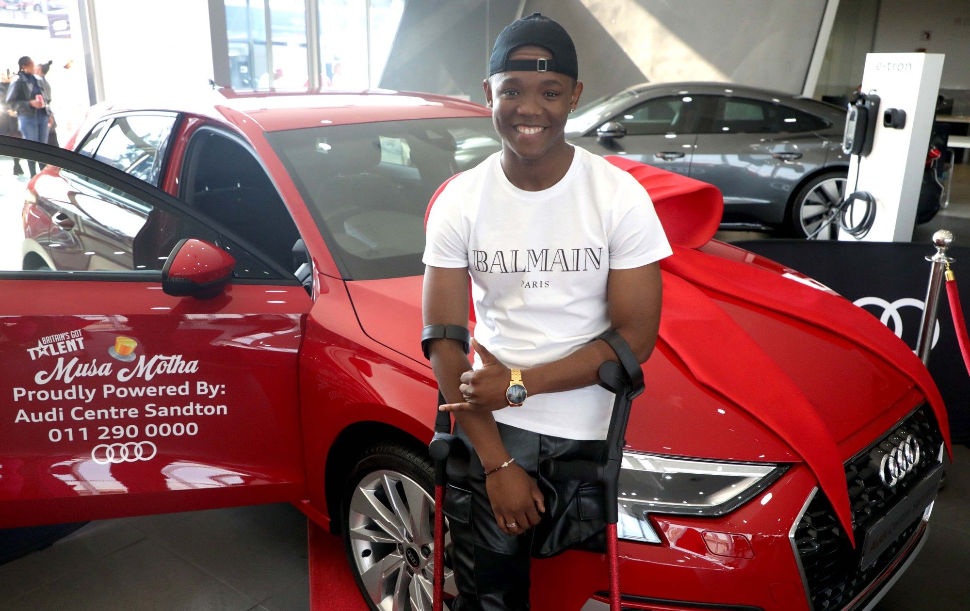 Another dream come true for ‘Britain’s Got Talent’ sensation Musa Motha