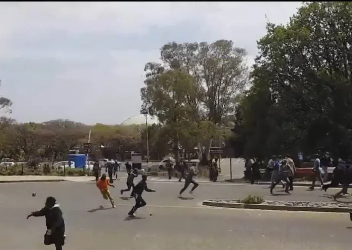 Ruuber bullets, stun grenades fired at Wits