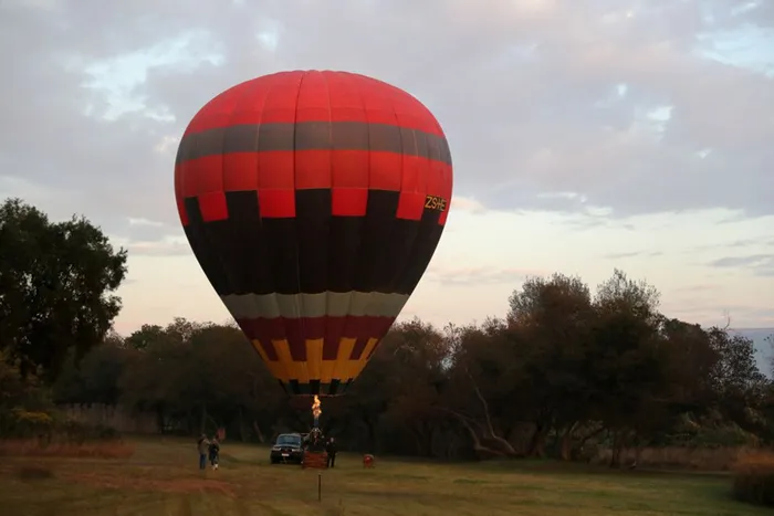 South Africa's first Black hot air balloon pilot shakes up once ...