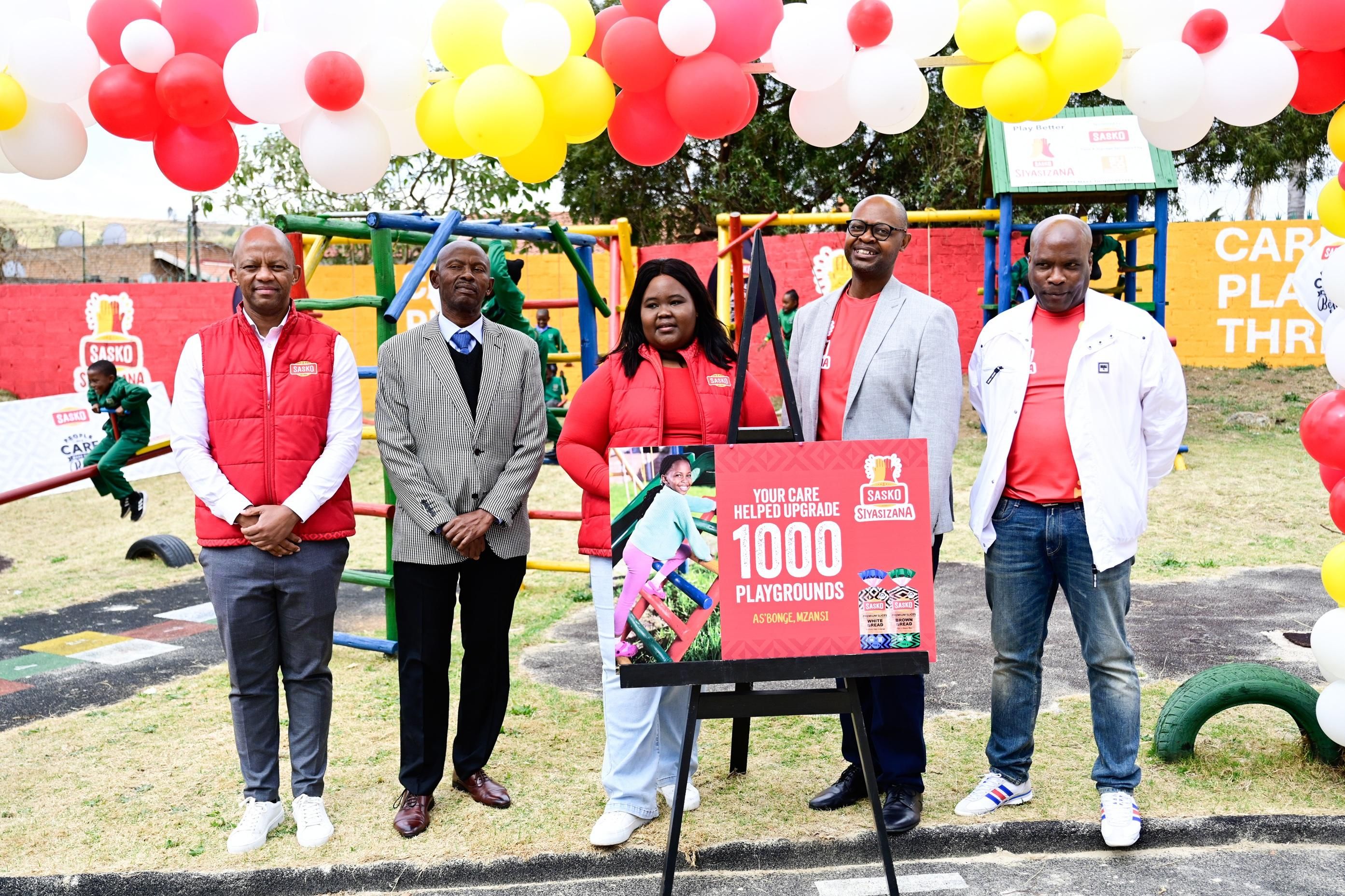 SASKO upgrades 1 000 playgrounds in tribute to Mandela Month