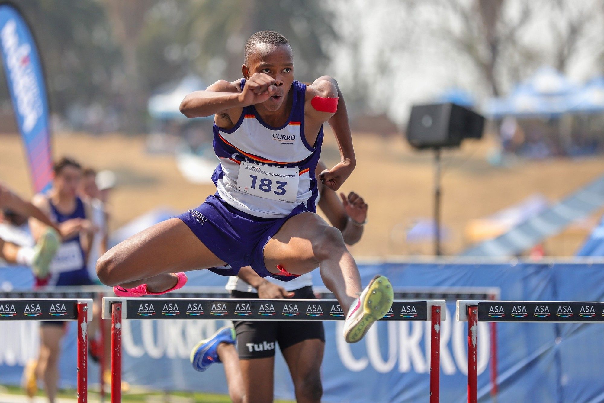 Ndou steals the show with new SA record at Curro Podium Athletics North