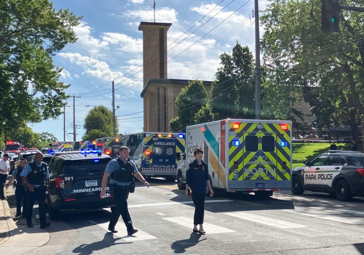 Motive probed for US shooting that killed two children, injured 17