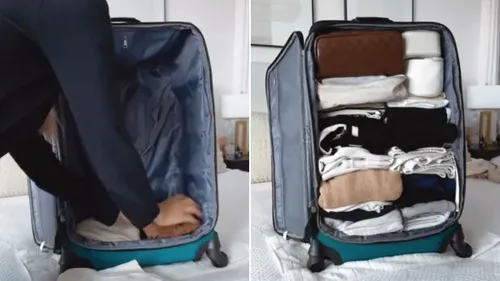 Packing your suitcase upright: the secret to more luggage space
