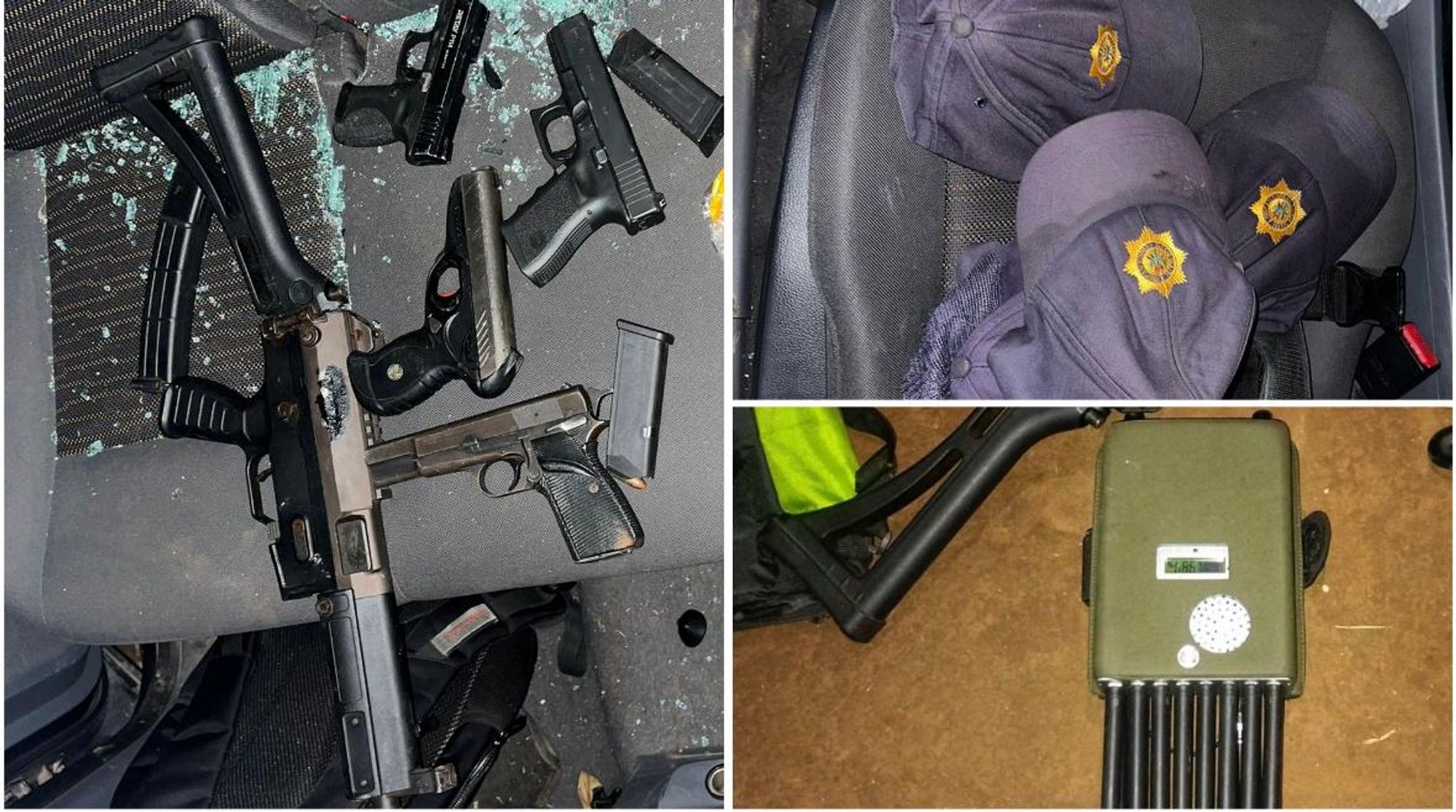 PICS: Motorist stopped and robbed of R10,000 by armed men in police ...