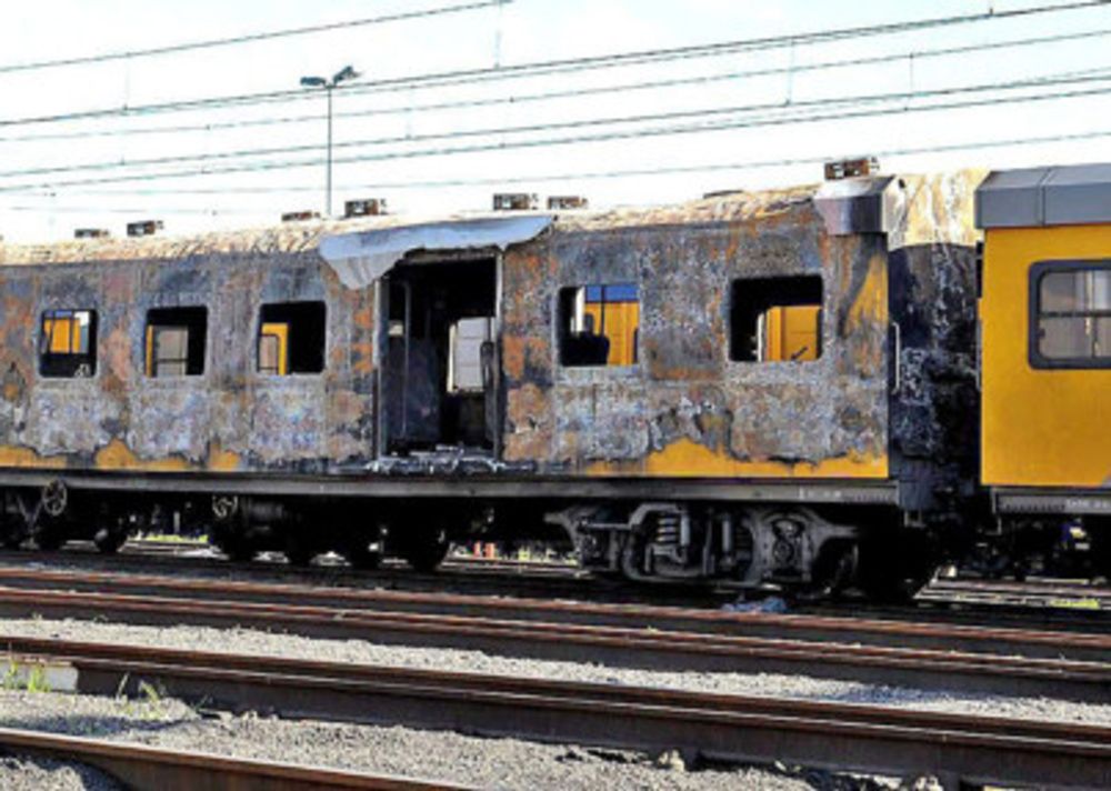Minister condemns Metrorail arson