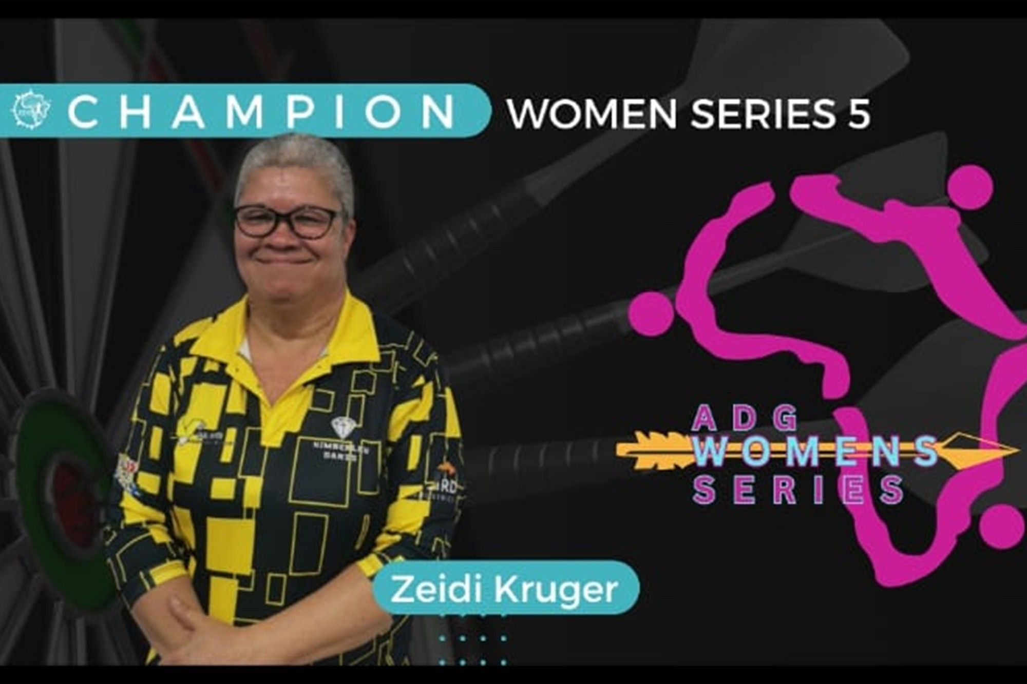 Kimberley’s Zeidi now one of South Africa’s best dart players