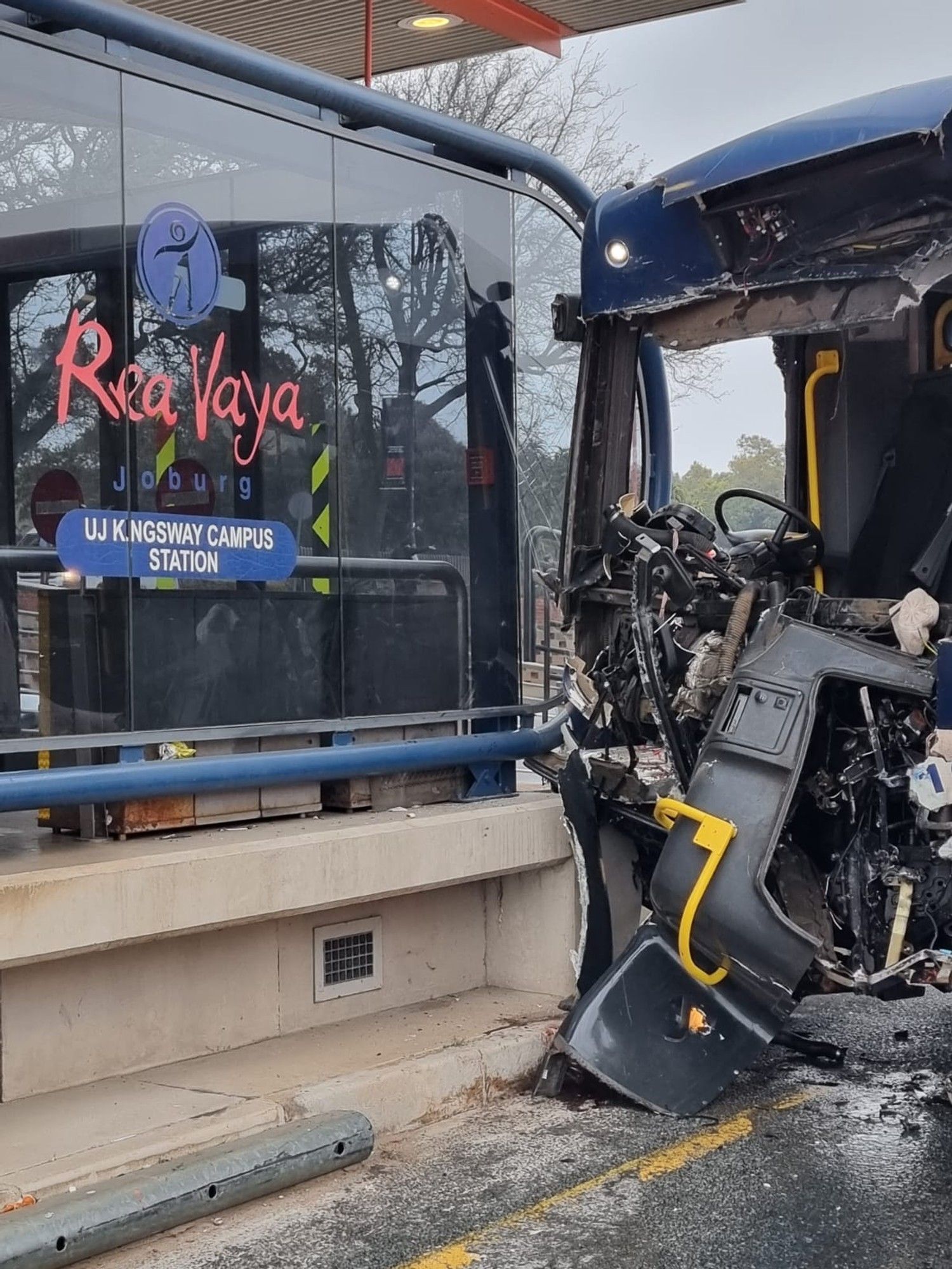 PICS: At least 77 injured after bus carrying UJ students collides with ...