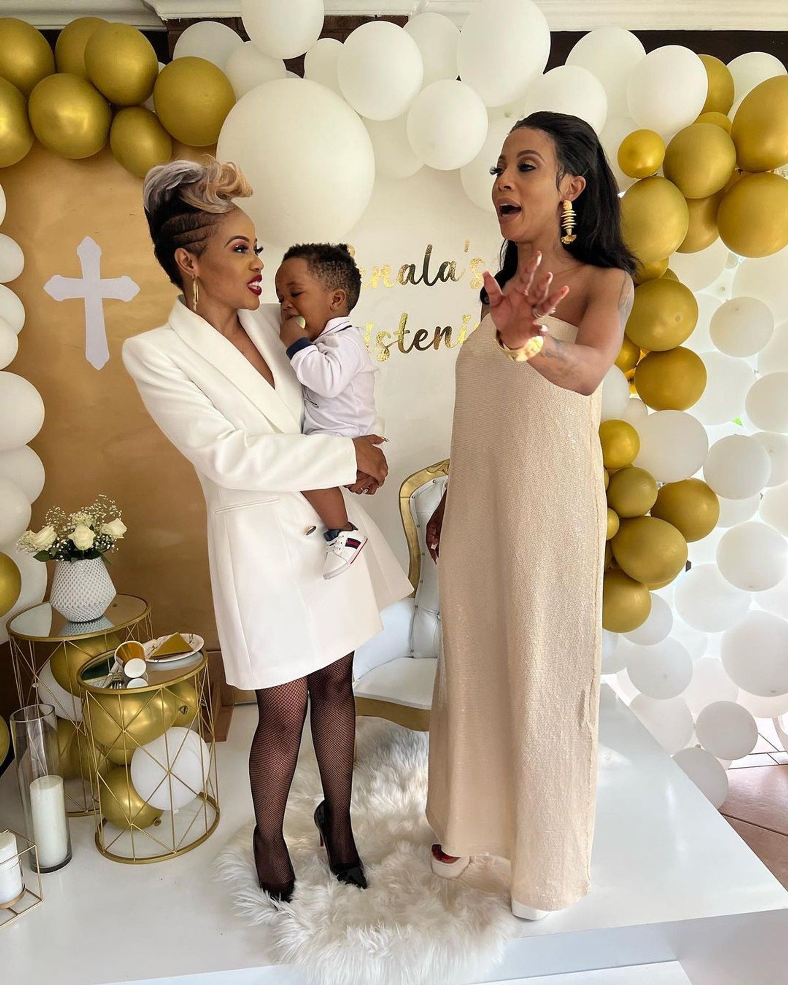 WATCH: Zandile and Kelly Khumalo reunite after a 3-year-long feud