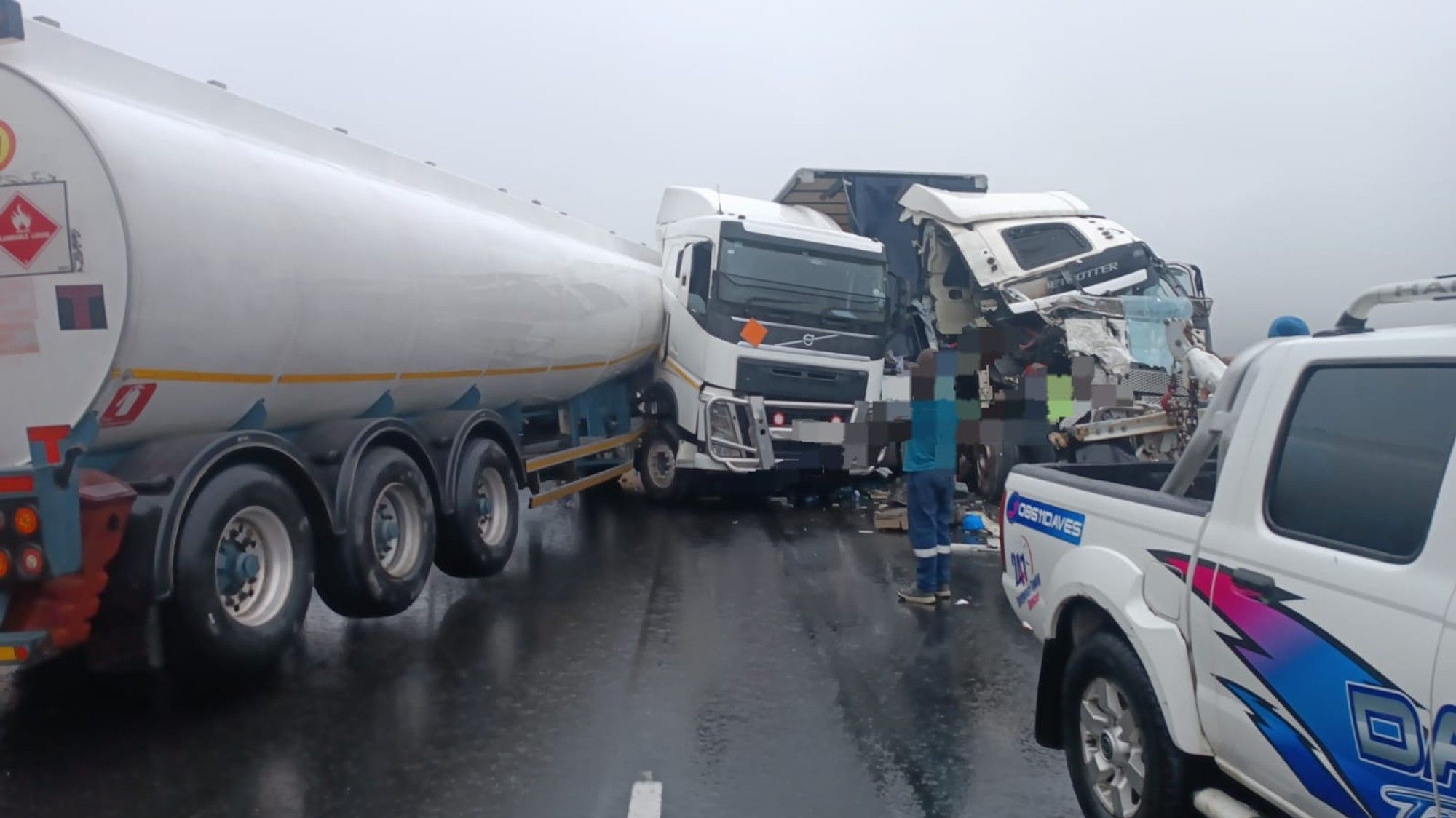 Truck accident forces closure of N3 at Van Reenen’s Pass
