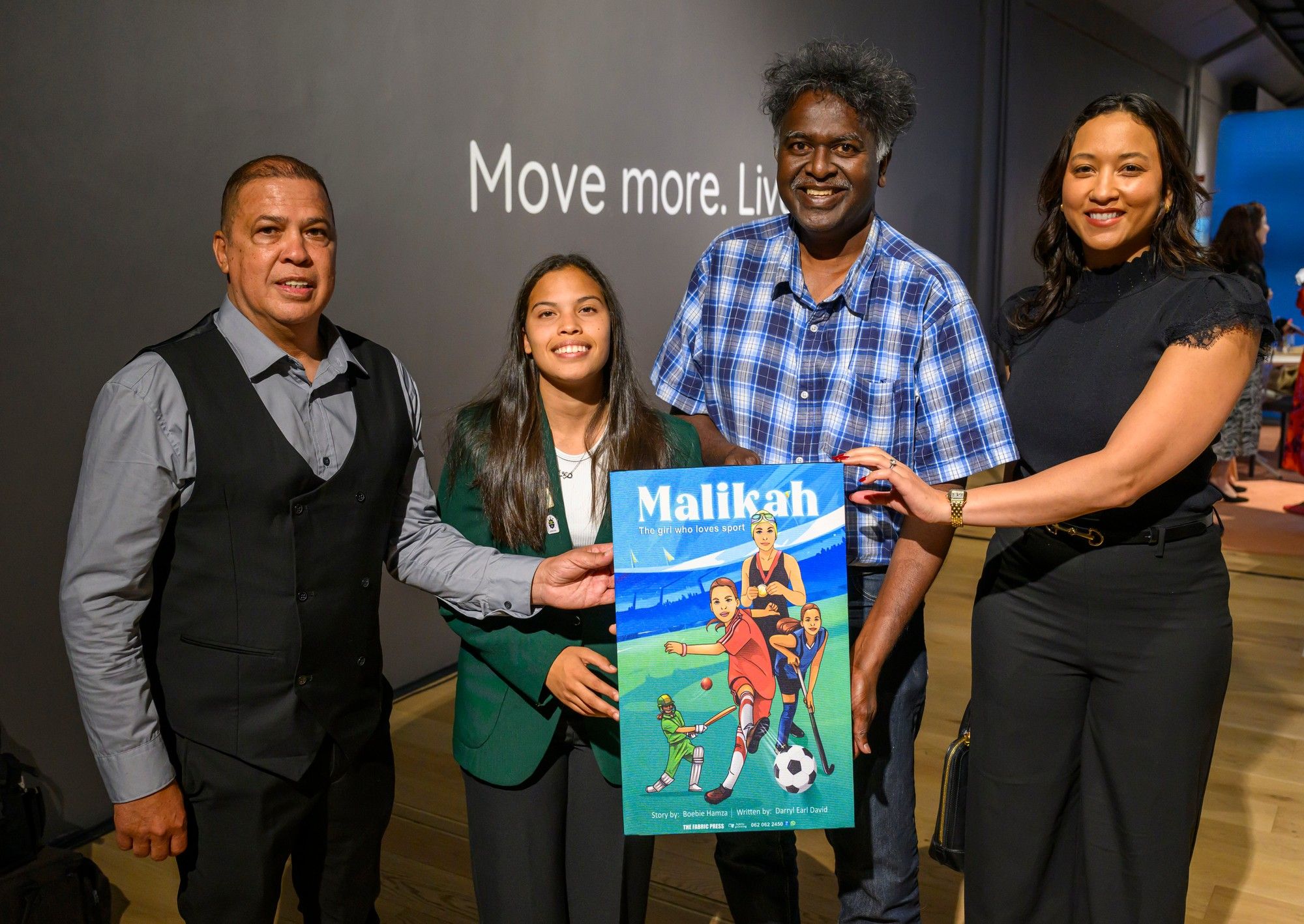 Malikah Hamza's book launched with a bang: A celebration of sport and spirit