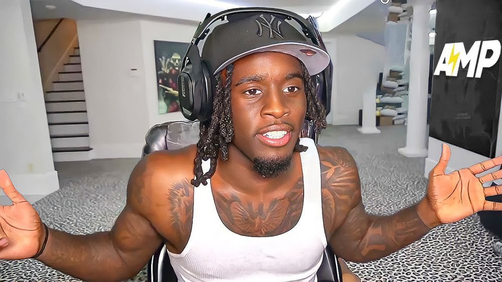 Kai Cenat shocks Kevin Hart and Druski with secret tunnel in his Los ...