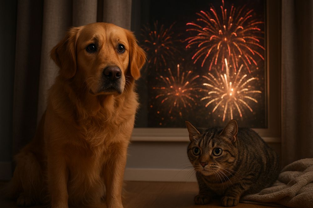 'Consider animals and please don't set off fireworks'