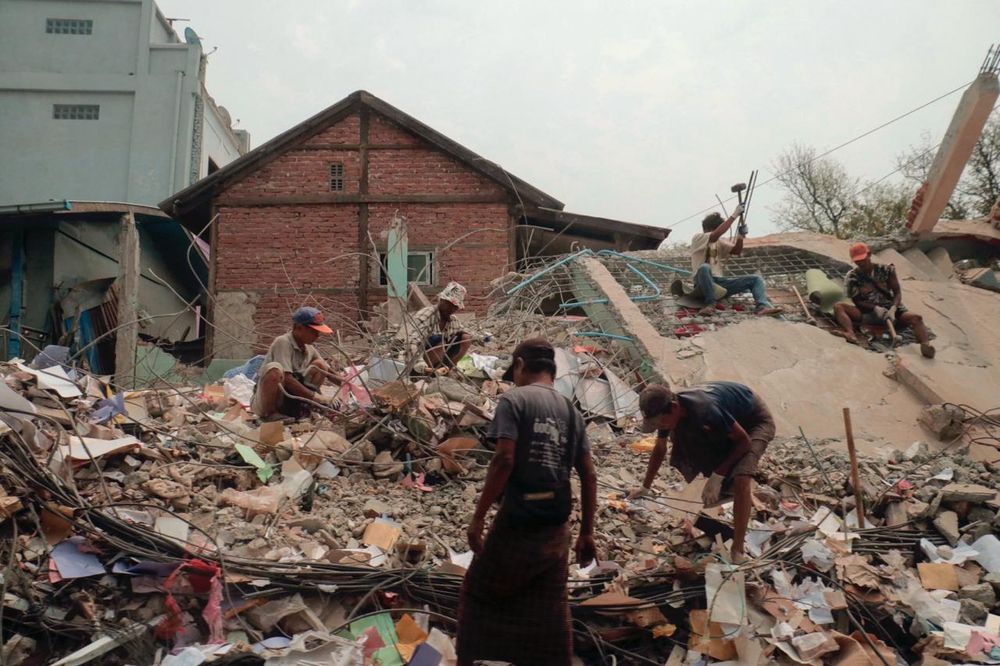 Myanmar quake death toll passes 3,300: state media
