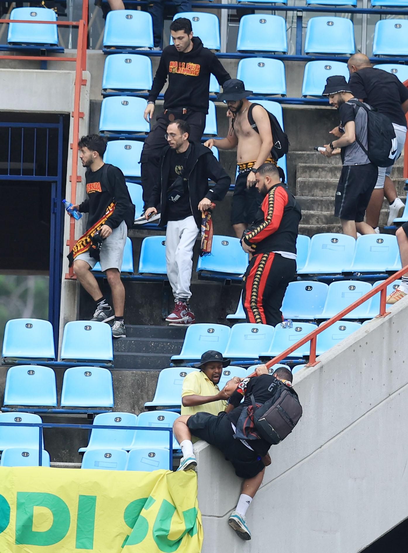 WATCH | ‘I won’t let you go’: Sundowns fan Siboniso Masango recalls ...