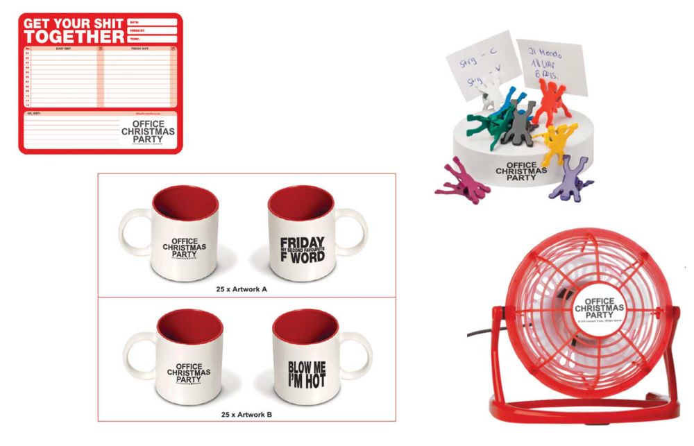 Win 1 of 3 Office Christmas Party hampers