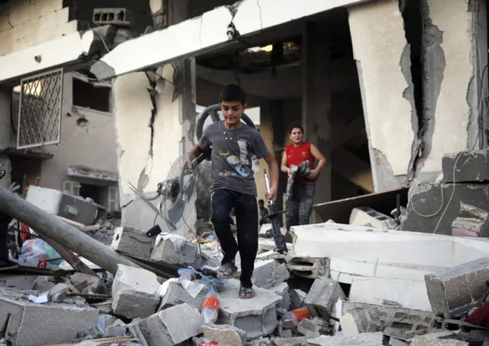 Gaza strike kills four children