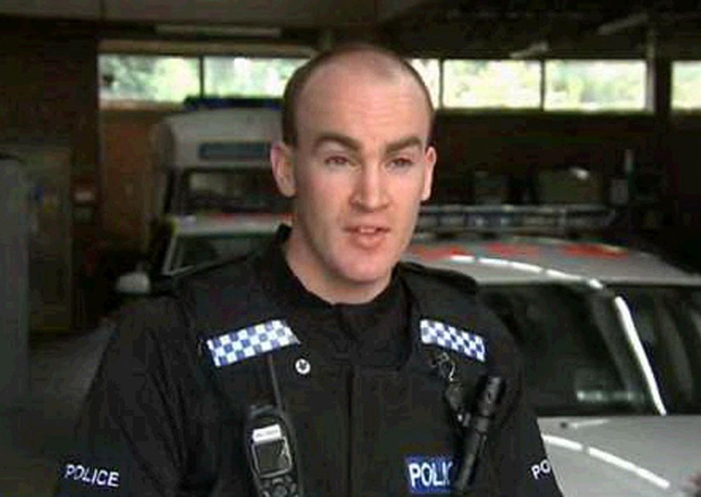 Cop hurled through the air by stolen car