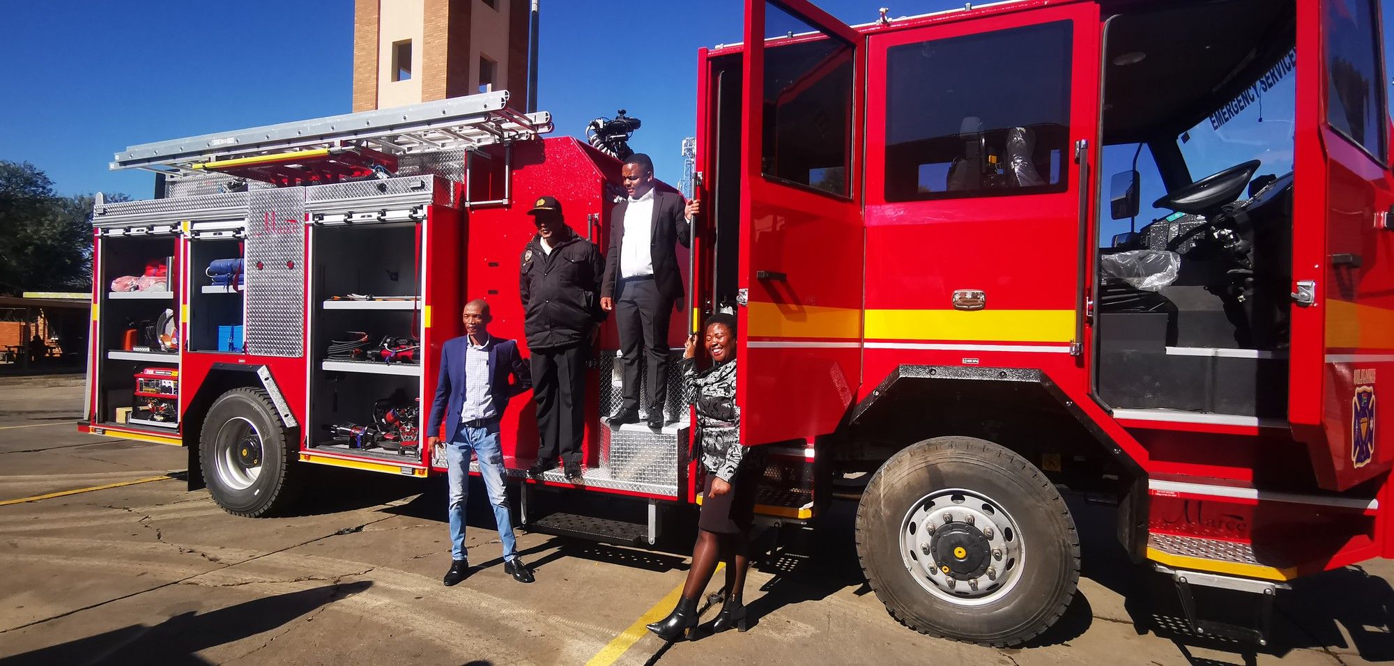 Sol unveils state-of-the-art fire engine