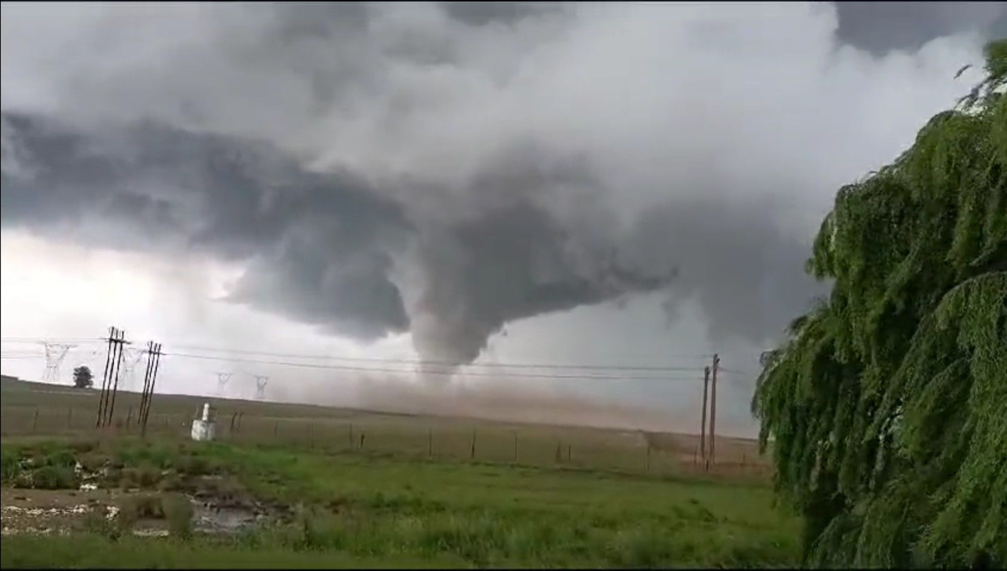 Tornado touches down in small town in Mpumalanga