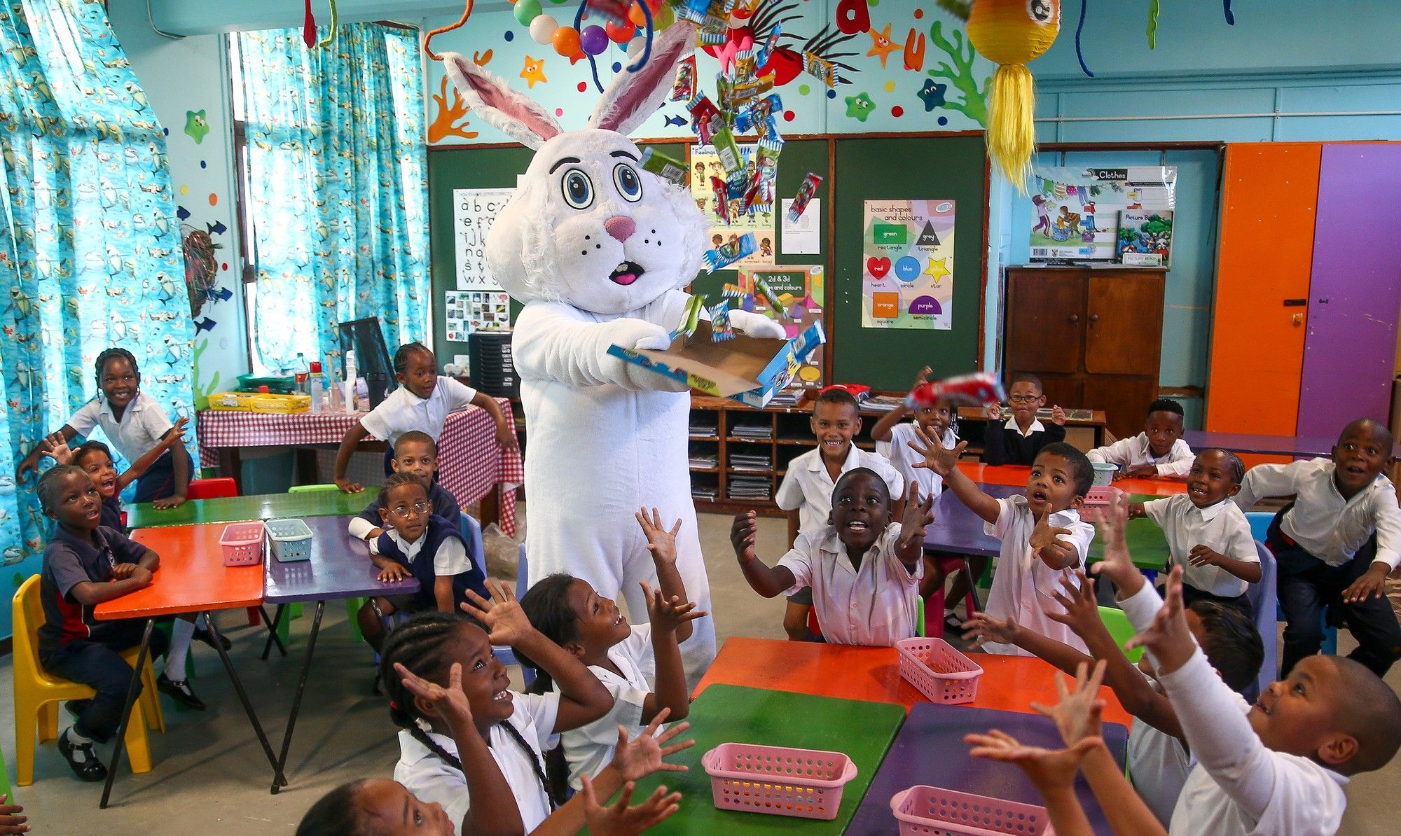 NPO hands out thousands of Easter eggs as learners return to school ...