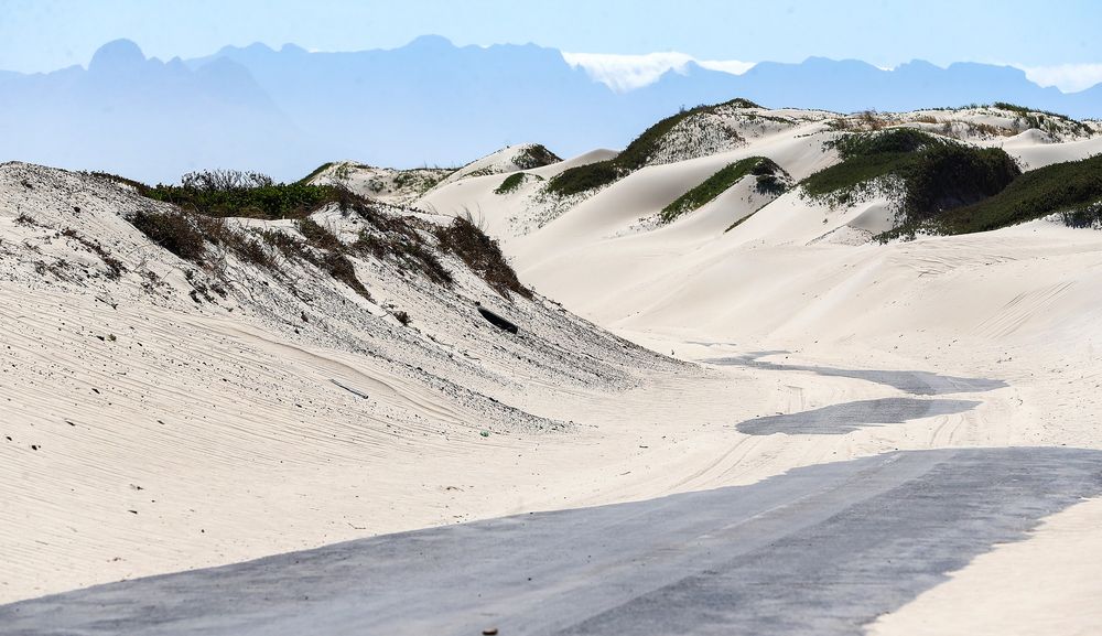Initiative to combat sand drift on Baden Powell Drive